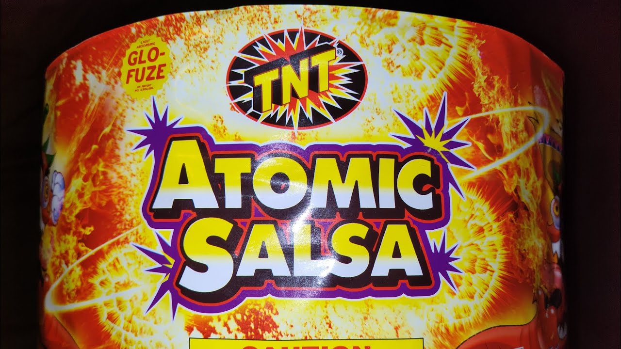TNT Fireworks - Atomic Salsa Fountain - YouTube