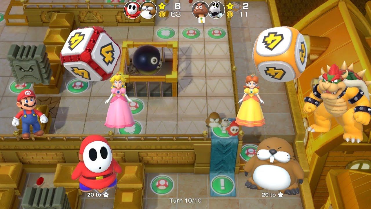 Super Mario Party Partner Party #1940 Tantalizing Tower Toys Shy Guy ...