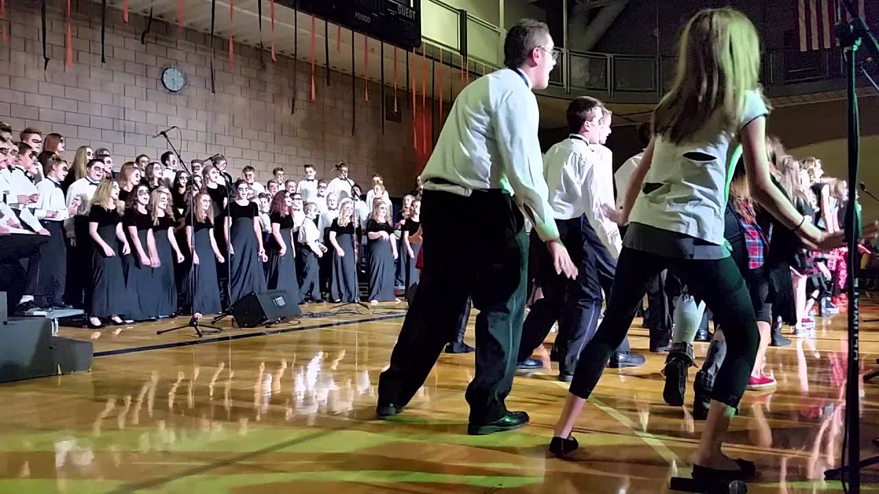 Maddie's Halloween performance Legacy jr high 2015 - YouTube