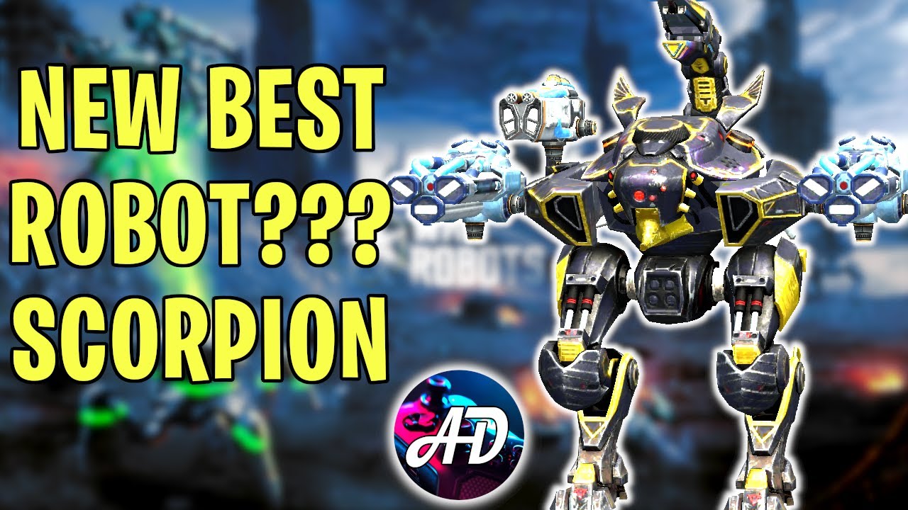 NEW ROBOT SCORPION Review And Gameplay With Different Builds - War ...