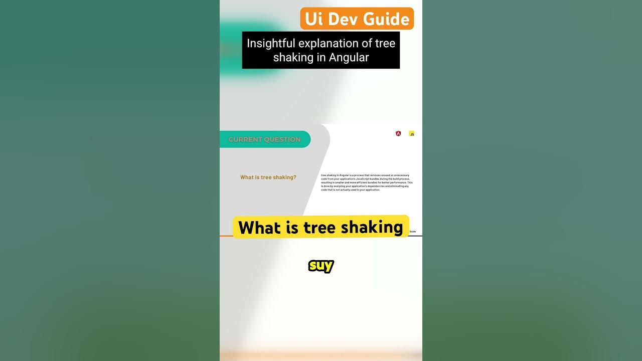Angular Angular 11 Tutorial Tree Shaking Angular Coding Frontendinterview Uidevguide Youtube 