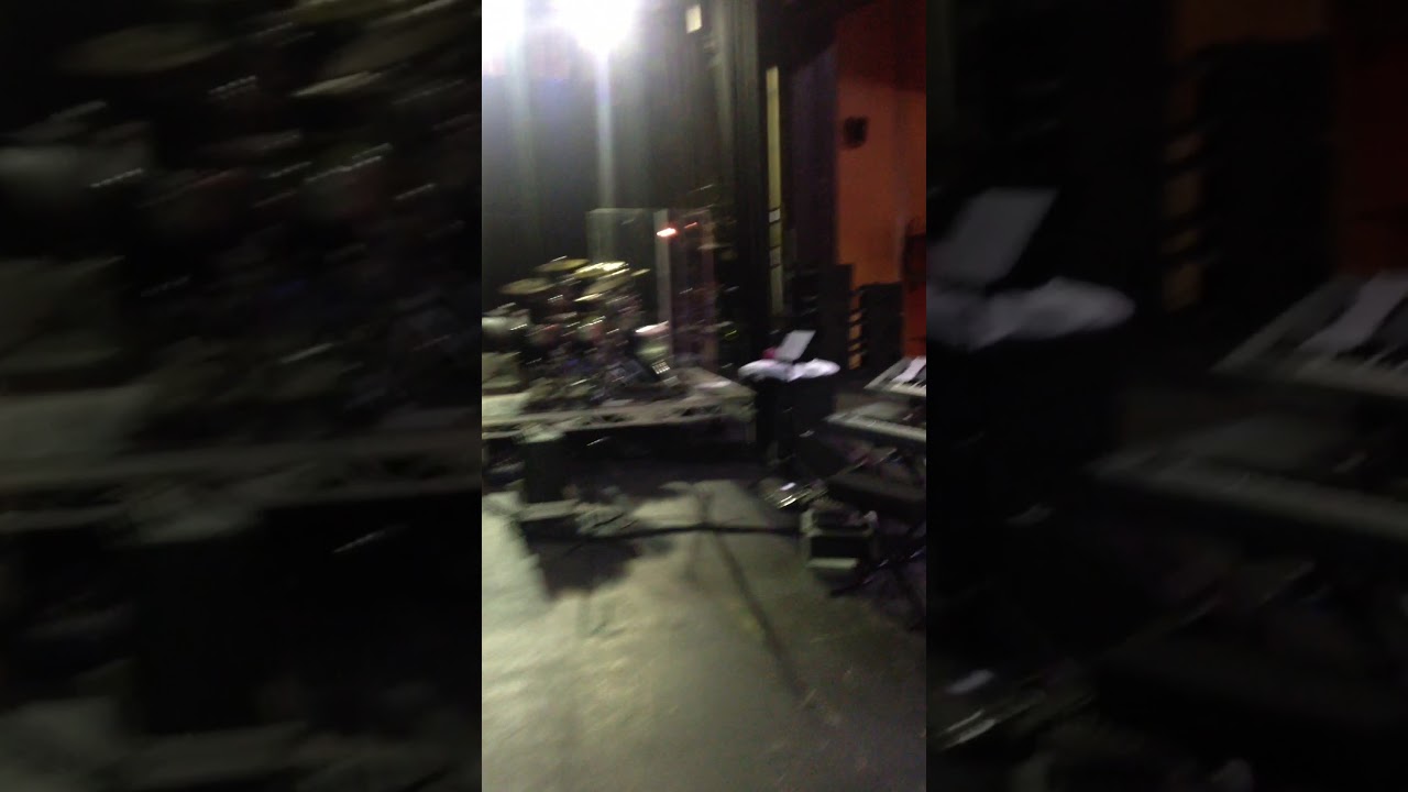 Backstage in Southend Cliffs Pavilion - YouTube
