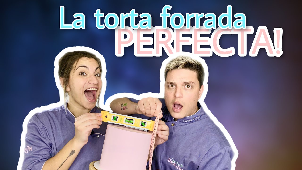TORTA FORRADA PERFECTA! Forrado en paneles + resultado sorteo - YouTube