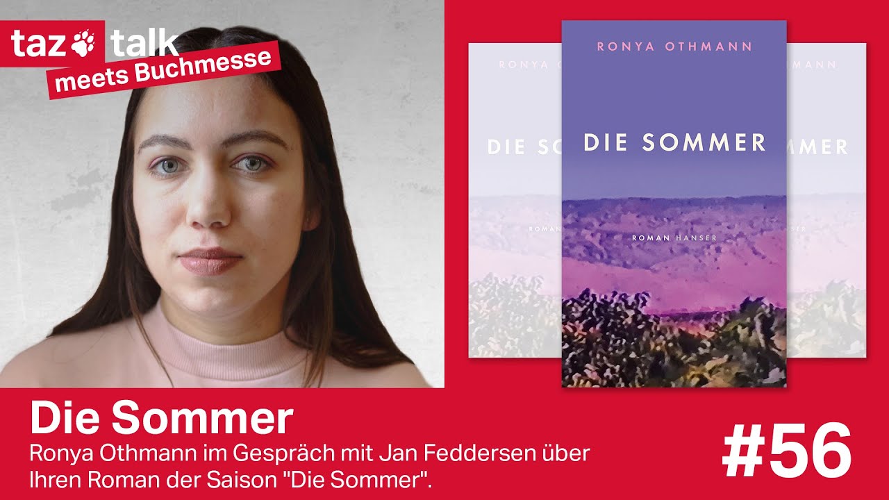 Ronya Othmann: Die Sommer - taz Talk meets Buchmesse Frankfurt - YouTube