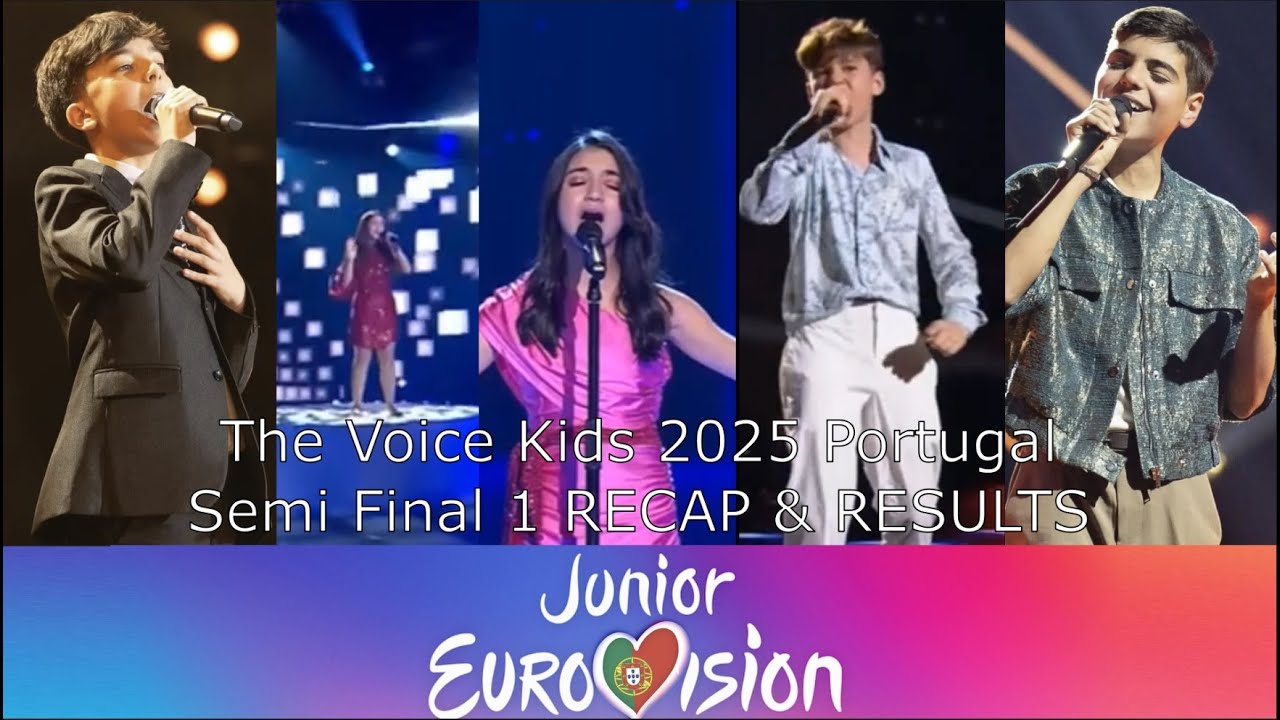 SEMI FINAL 1 RECAP | WHO WILL REPRESENT PORTUGAL? | JESC 2025 | - YouTube