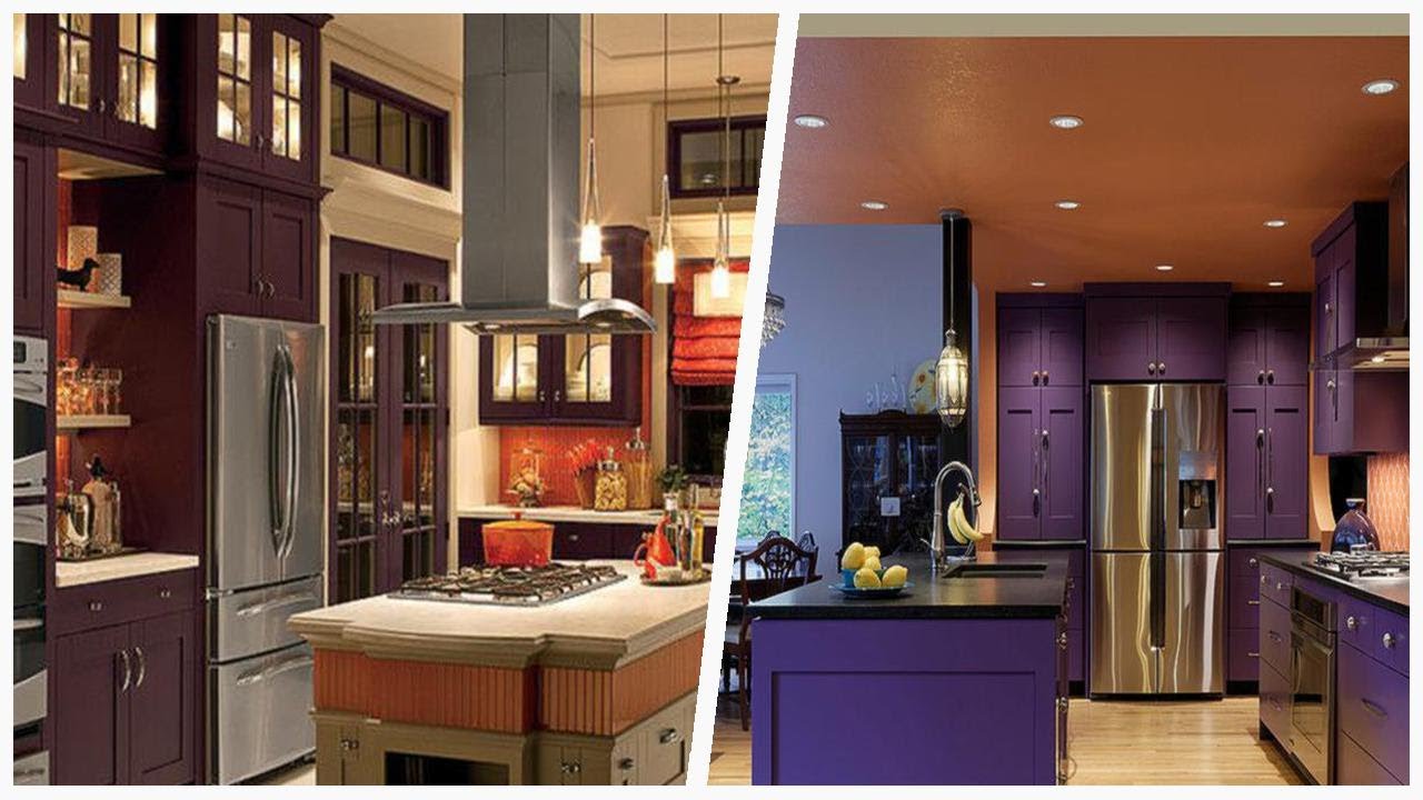 The Ultimate Guide to Stunning Purple Kitchen Cabinets | Designer ...