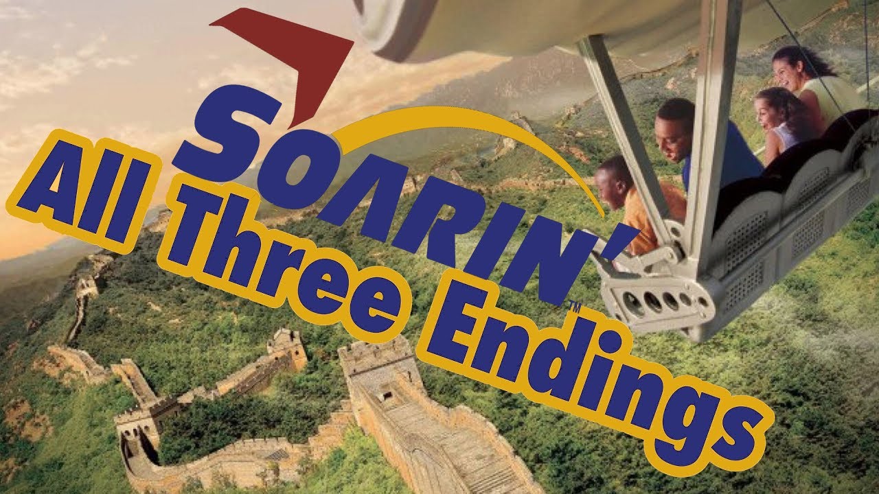 Every Ending of Disney's Soarin' Ride - YouTube