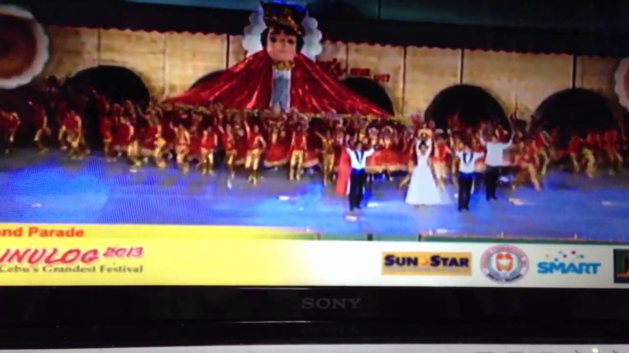 Liloan dancers with GOV. Gwen Garcia sinulog 2013 - YouTube