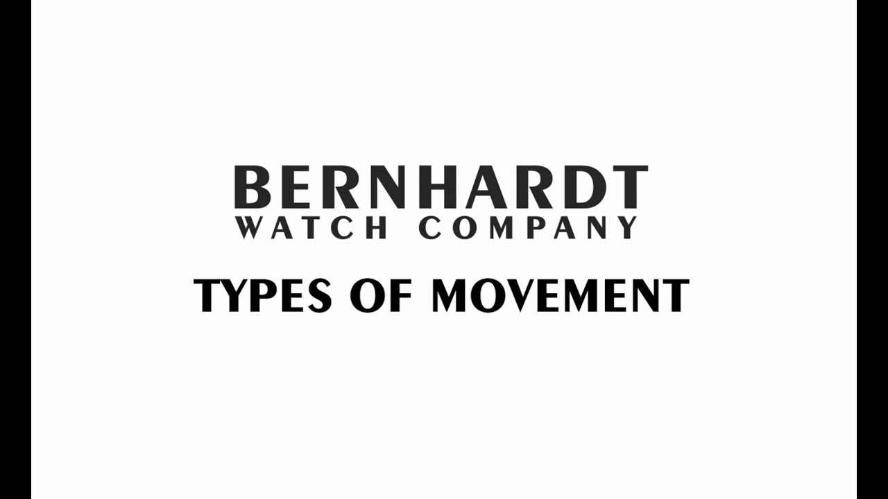 Types of Watch Movements: Quartz and Automatic - YouTube