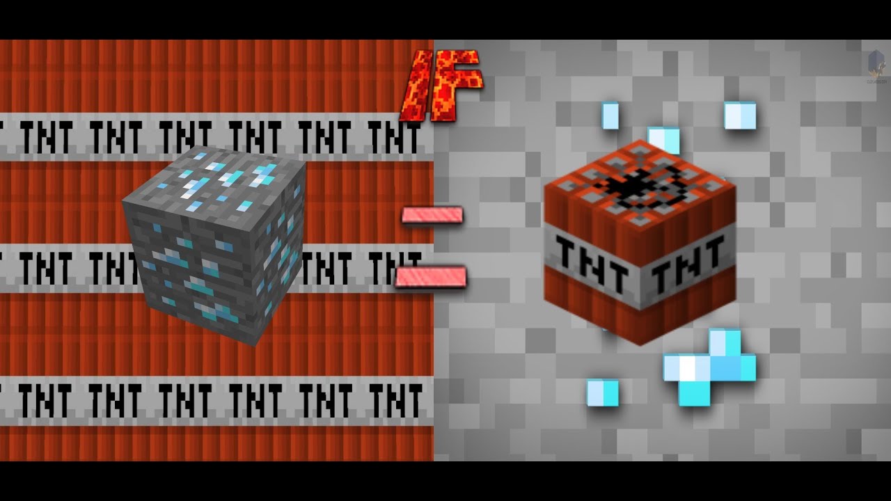 If Diamond Ore were TNT - YouTube