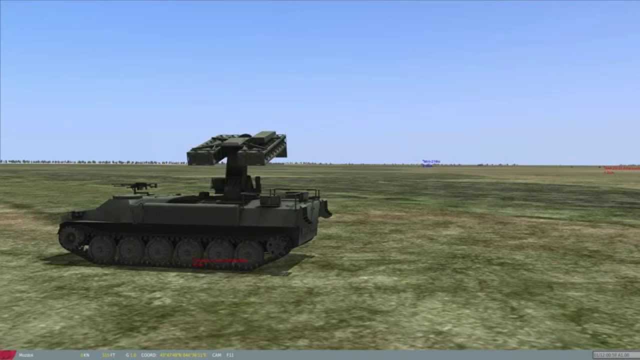 DCS, SA-13 (Gopher), Strela-10 M3, SAM trial. - YouTube