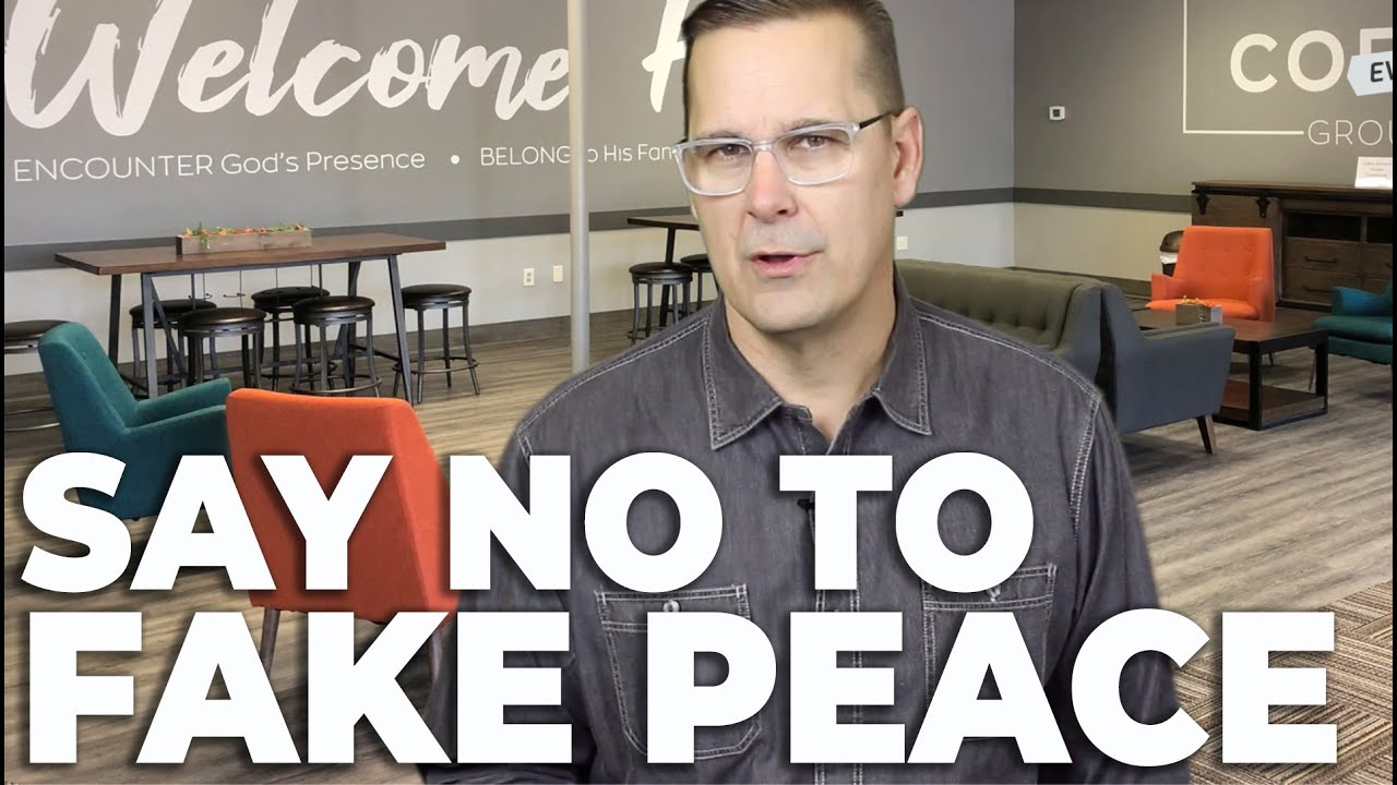 Just Say NO to Fake Peace - YouTube