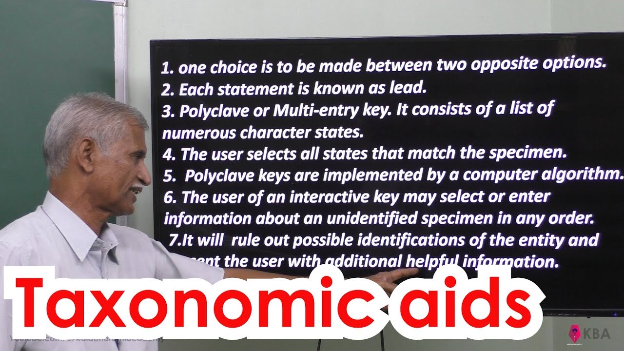 6.Botany | Taxonomy & Systematic Botany | Taxonomic aids - YouTube