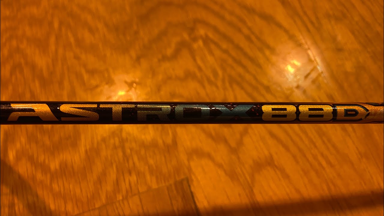 Badminton Racket Stringing ES5Pro (YONEX YONEX Astrox 88D GAME) - YouTube