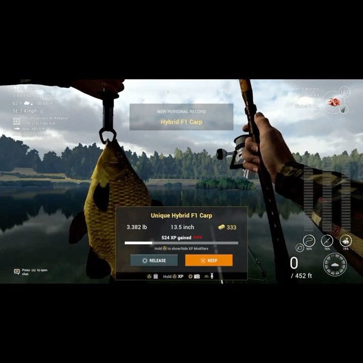 Fishing plant unique hybrid F1 carp #fishingplanet #gaming - YouTube