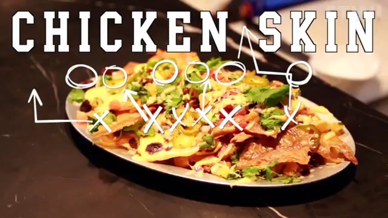 Super Bowl 50 "Kitchen Coach": Chicken Skin Nacho Recipe - YouTube