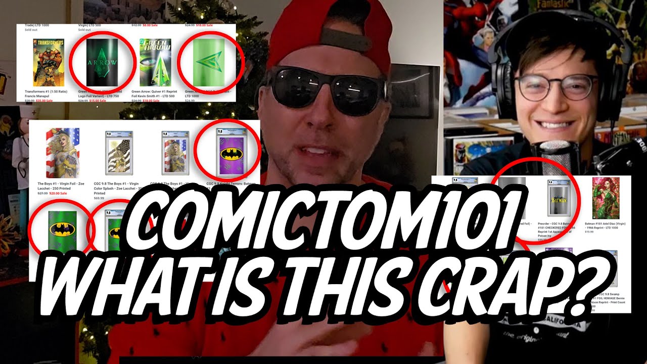 WHY IS COMICTOM101 IS SELLING LOGOS ???? A new lot for comic book ...
