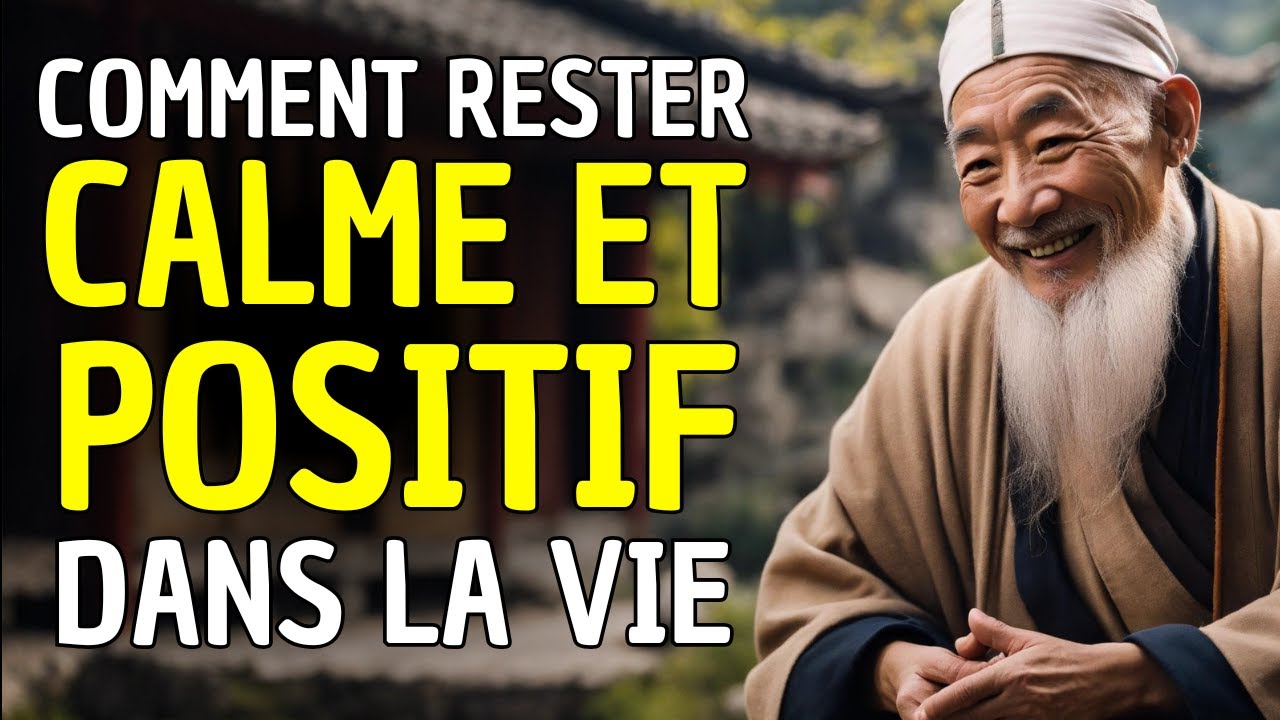 COMMENT RESTER CALME ET POSITIF DANS LA VIE : 10 ENSEIGNEMENTS ...