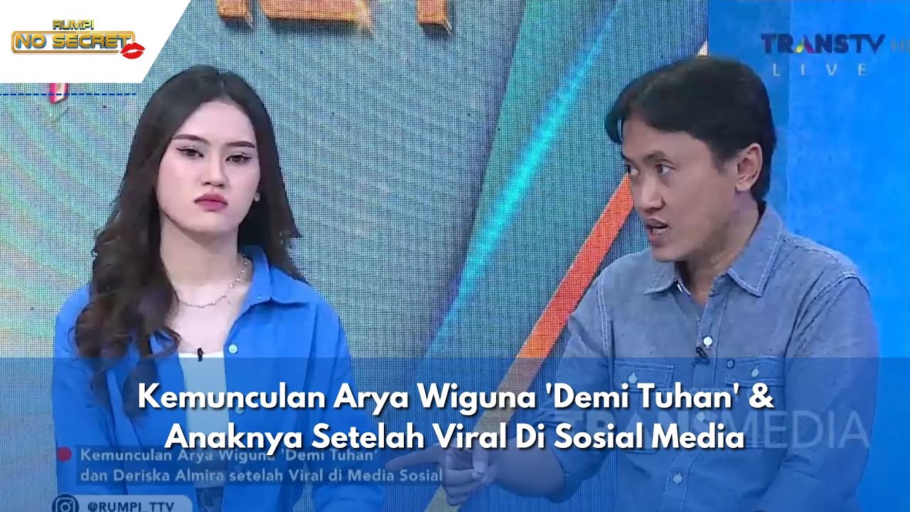 Kemunculan Arya Wiguna 'Demi Tuhan' & Anaknya Setelah Viral Di Sosial Media | RUMPI (14/6/24) P3 ...