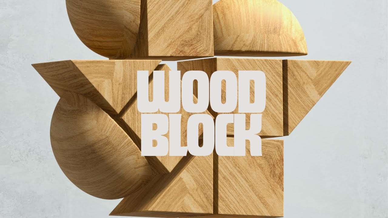 WOOD BLOCK ART - YouTube