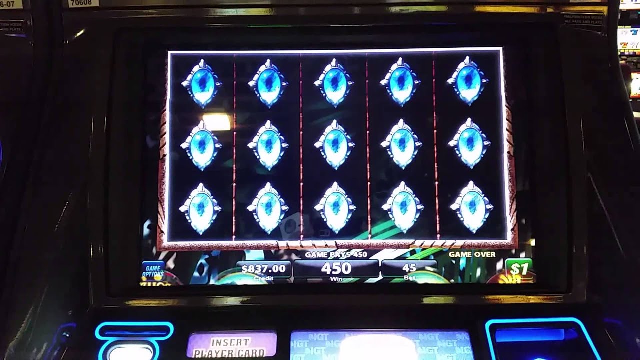 Shadow of the Panther slot machine $45 max bet - YouTube