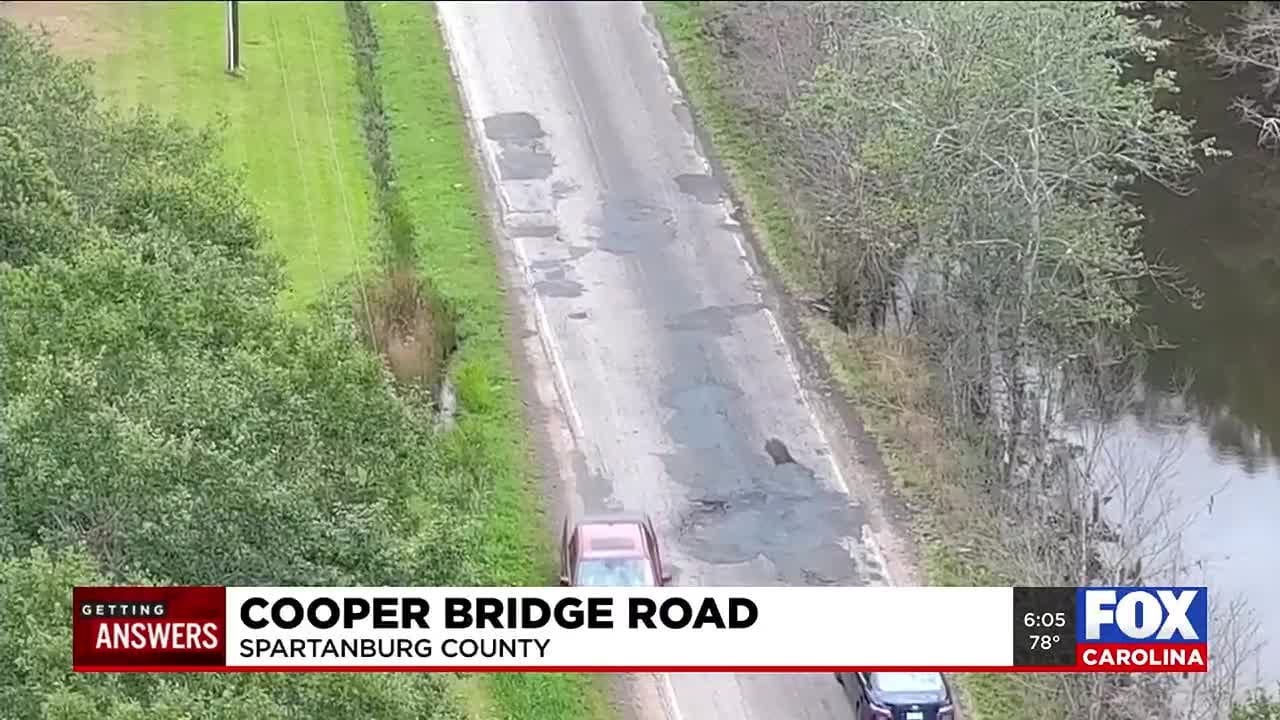 Getting Answers: Cooper Bridge Road in Spartanburg Co. - YouTube