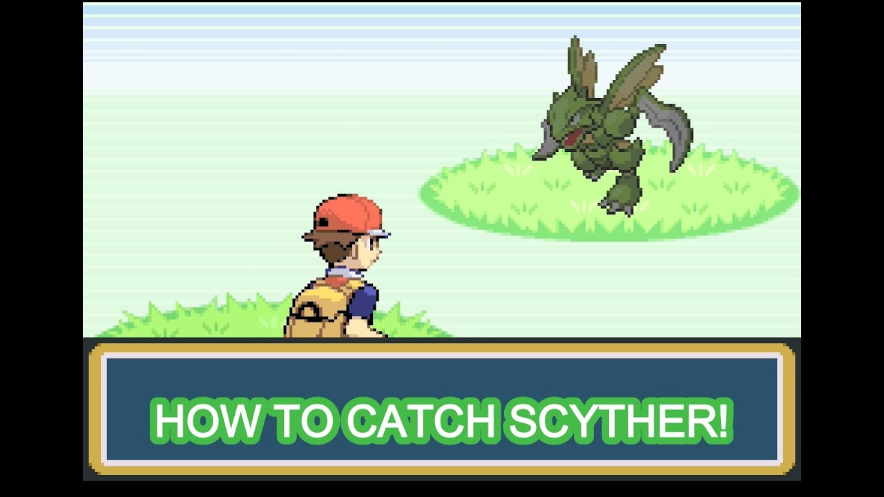 Safari Zone Guide! How to Catch Scyther in Fire Red! - YouTube