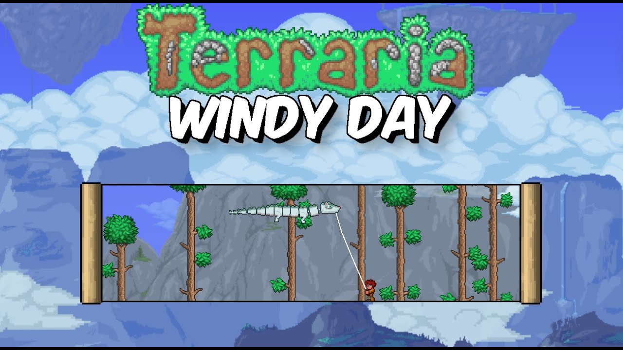 Windy Day Event - Terraria 1.4 guide - YouTube