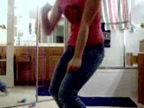 Danielle loves to dance.