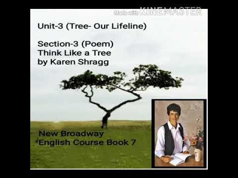 Class-7 New Broadway English Course Unit-3 (Trees-Our Lifeline) Section ...