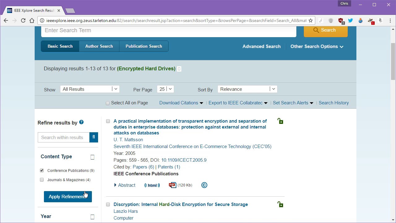 Research Methods: Finding Articles in IEEE Xplore - YouTube
