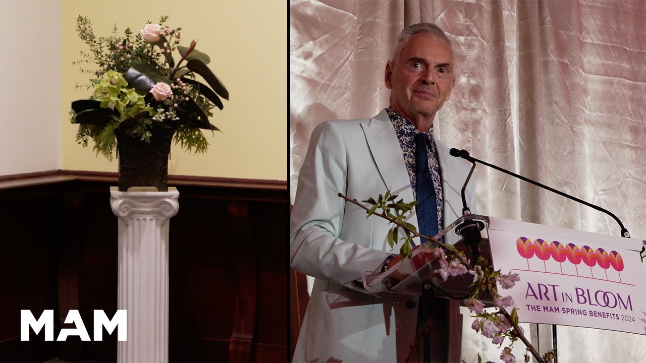 One Week at MAM: Art in Bloom 2024 - YouTube