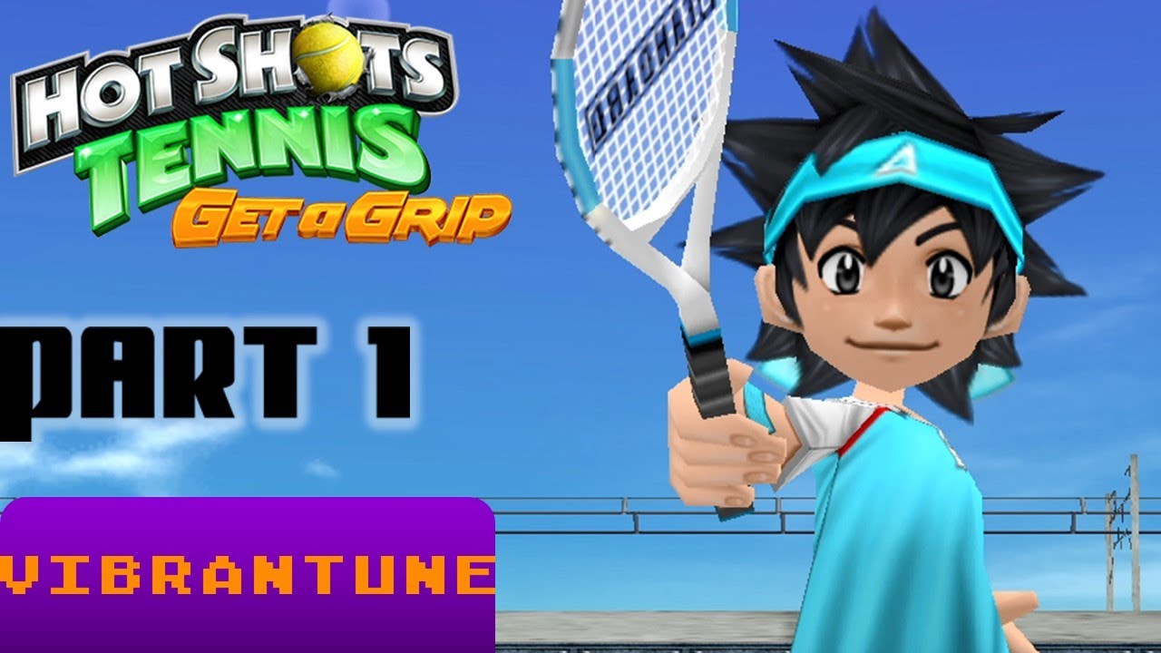 Hot Shots Tennis: Get a Grip Part 1 - No Commentary Walkthrough - YouTube