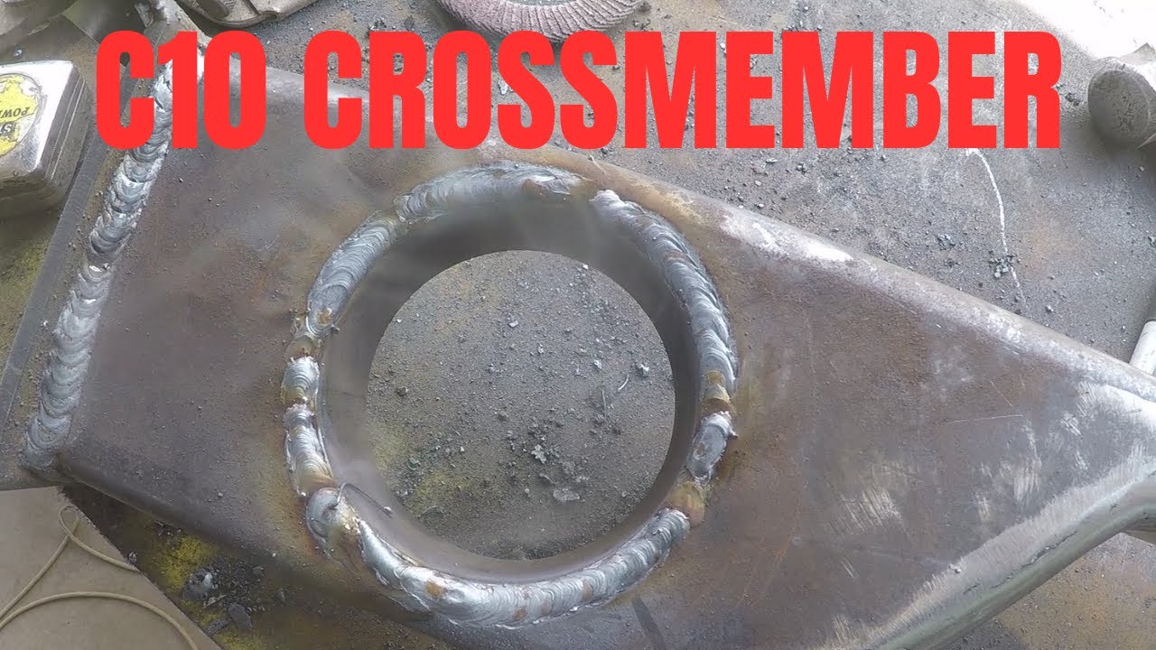 1969 Chevy C10 custom crossmember - YouTube