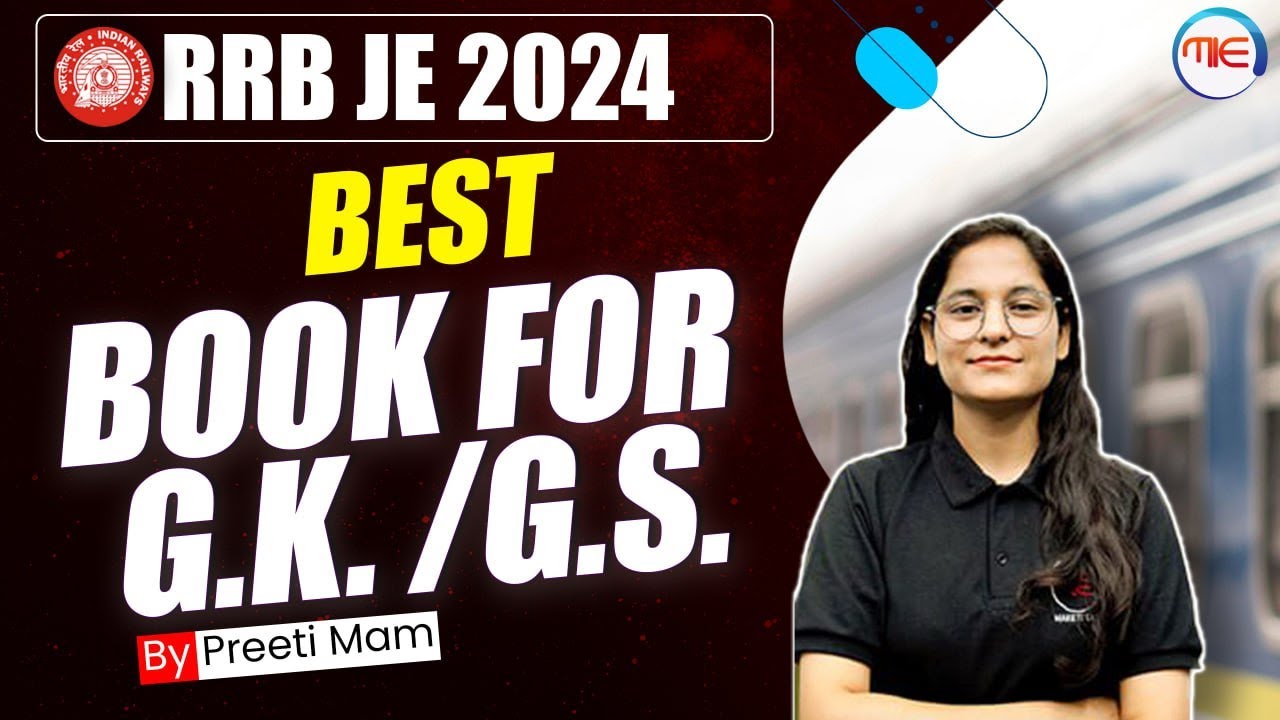 RRB JE 2024 Best Book for Preparation | RRB JE GK GS Best Book | By ...
