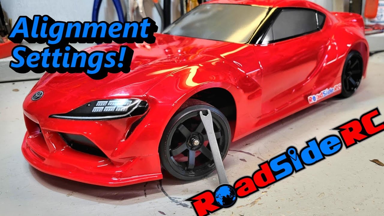Use These Settings! Yokomo RD1.0 RTR Drift Better Alignment - YouTube