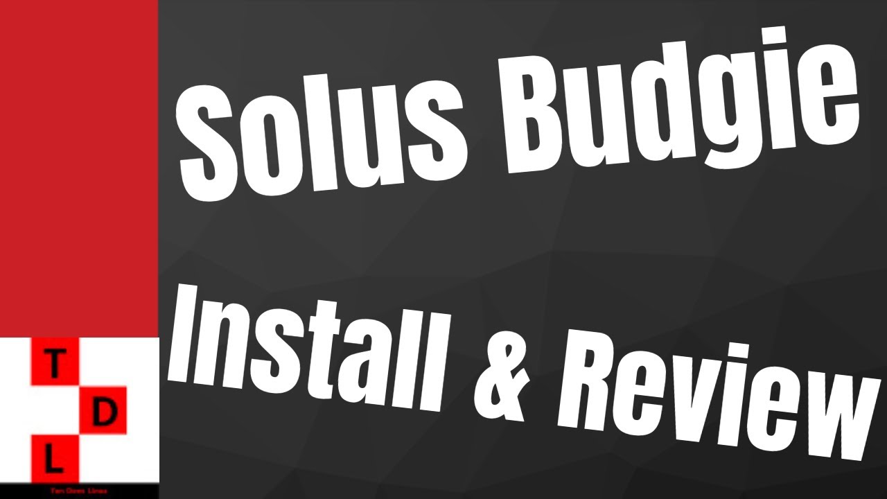 Solus 3.999 Budgie Install - Review - YouTube