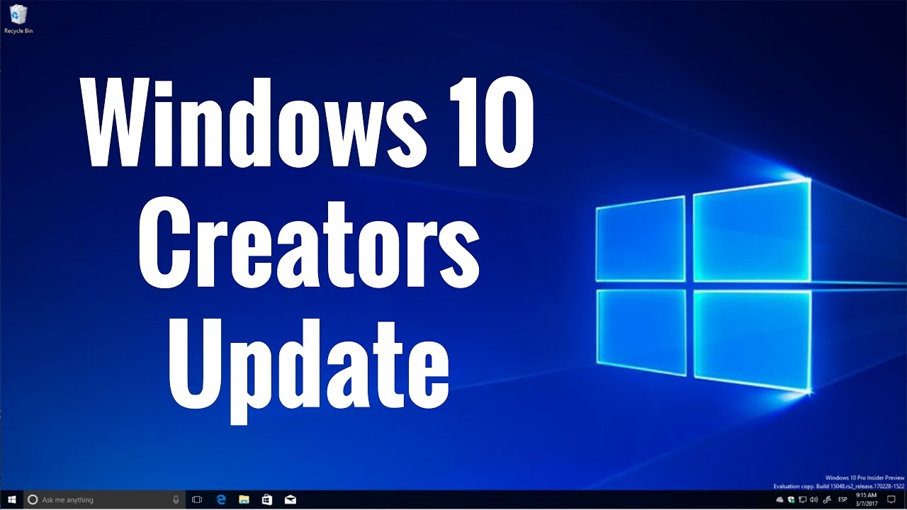 Windows 10 Creators Update análisis en español - YouTube