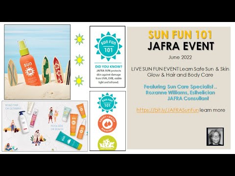 June Sun Fun 101 JAFRA Party/Event - YouTube