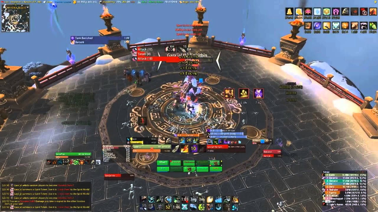 Carnage Gaming Vs Heroic Gara'jal the Spiritbinder 10 man - YouTube