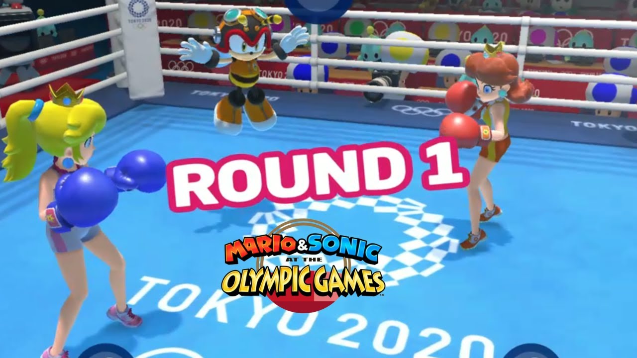 Mario & Sonic At The Olympic Games Tokyo 2020 Events Boxing Peach ...