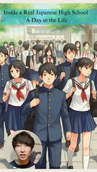 Inside a Real Japanese High School: A Day in the Life. - YouTube