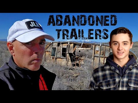 Search for missing 19-year-old Dylan Rounds! ABANDONED TRAILERS! Lucin ...