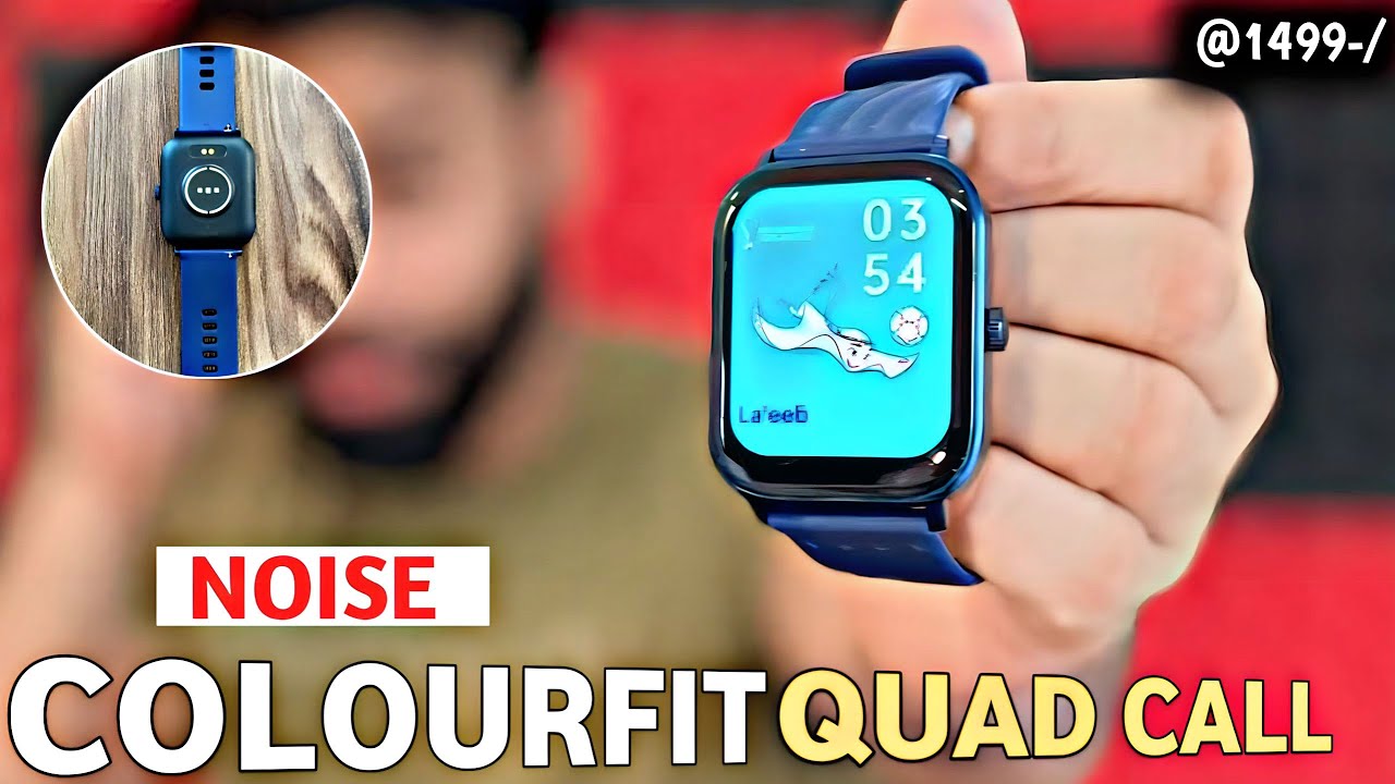 Noise colourfit Quad Call smartwatch unboxing & review⚡️Bluetooth ...