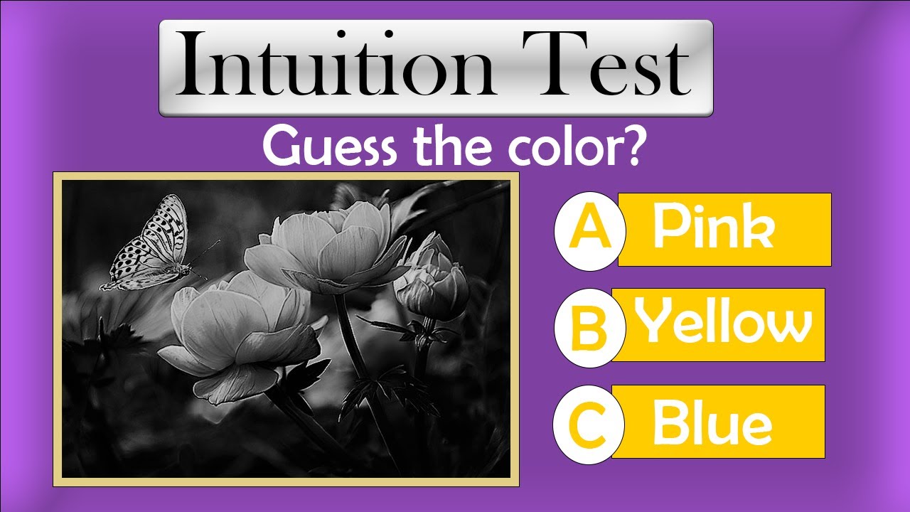 Intuition Test | How Powerful is Your Intuition?| - YouTube