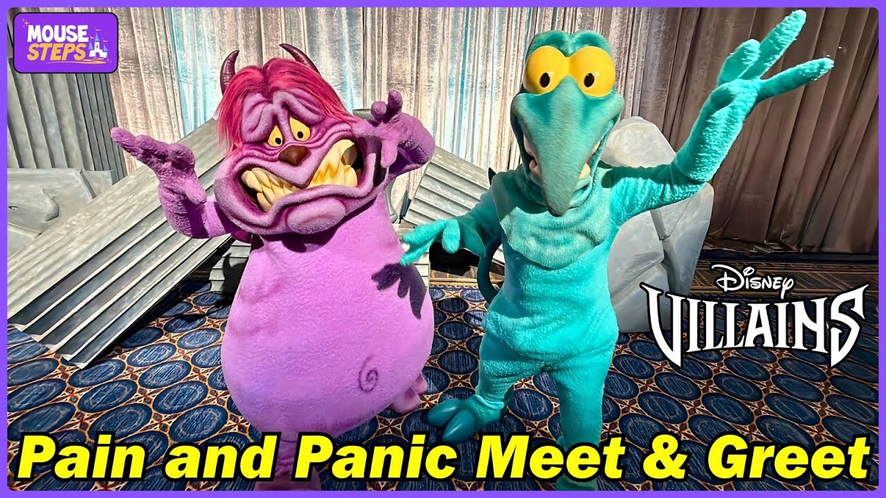 Pain and Panic From Hercules Meet & Greet at Media Event in Walt Disney ...