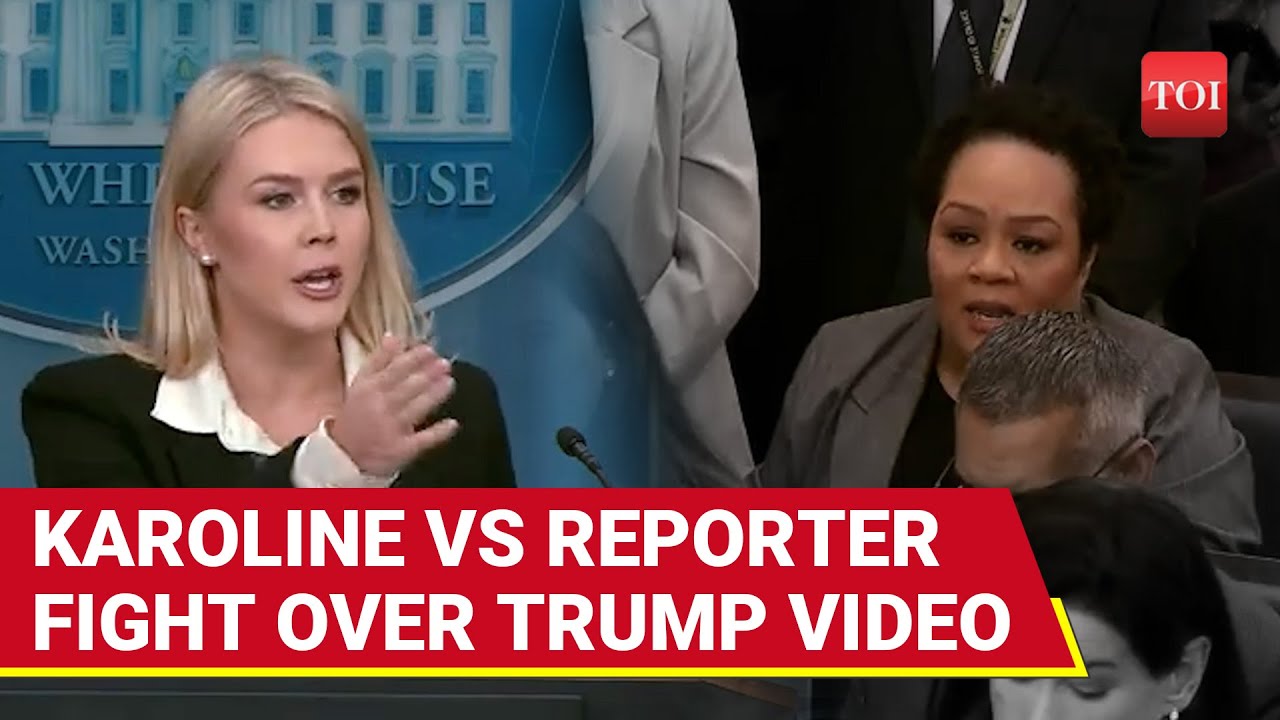 'Ridiculous Question': Karoline Explodes In Anger, Shuts Down Reporter ...