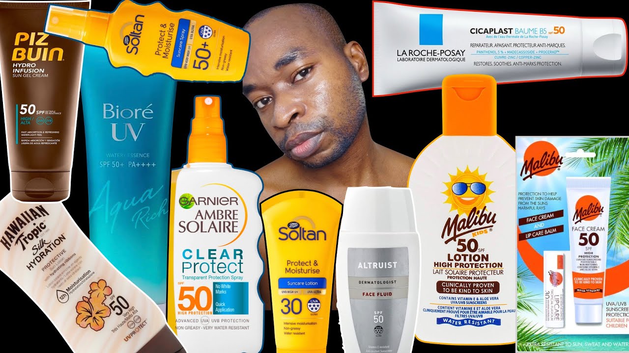 Long Awaited European Budget Sunscreen Haul Review - @UdegbunamChuks ...