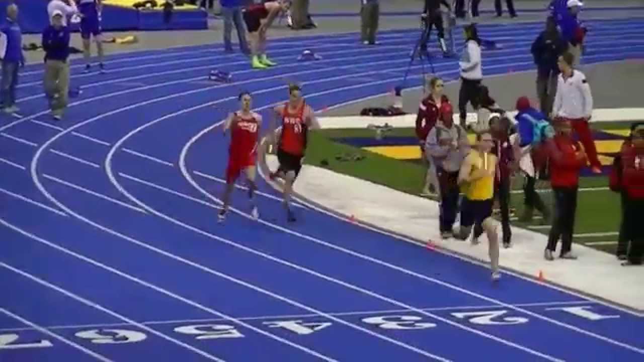 NWC Track & Field. Men's 4 X 400. SDSU Indoor Classic 2015 - YouTube