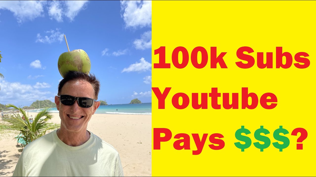 What 100k YouTube subscribers pays per month - YouTube